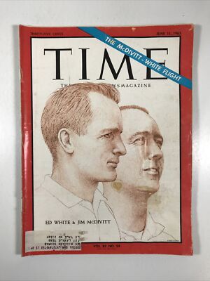 Time Magazine (June 11, 1965) (Ed White & Jim McDivitt) | eBay