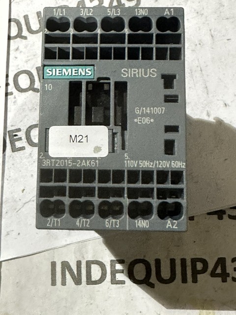 Siemens Contractor 3rt2015-2ak61 AG De 92220 for sale online | eBay