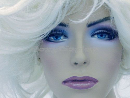 Sexy Big Bust Female Fiberglass mannequin Fleshtone Dress Form Display ...