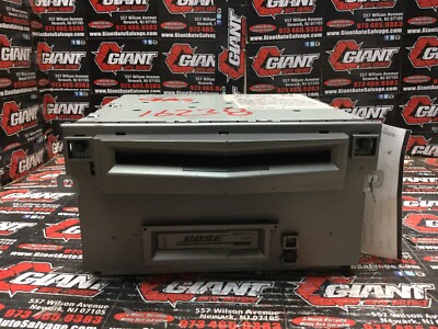 04 NISSAN MAXIMA AUDIO RADIO RECEIVER AM FM STEREO CASSETTE CD PLAYER ...