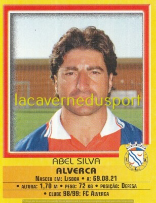 242 ABEL SILVA # FC ALVERCA STICKER PANINI FUTEBOL 1999 2000 | eBay