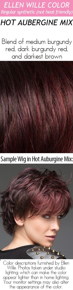 OPEN Wig by ELLEN WILLE, *ALL COLORS* Short Shag, Wefted Cap + Mono ...