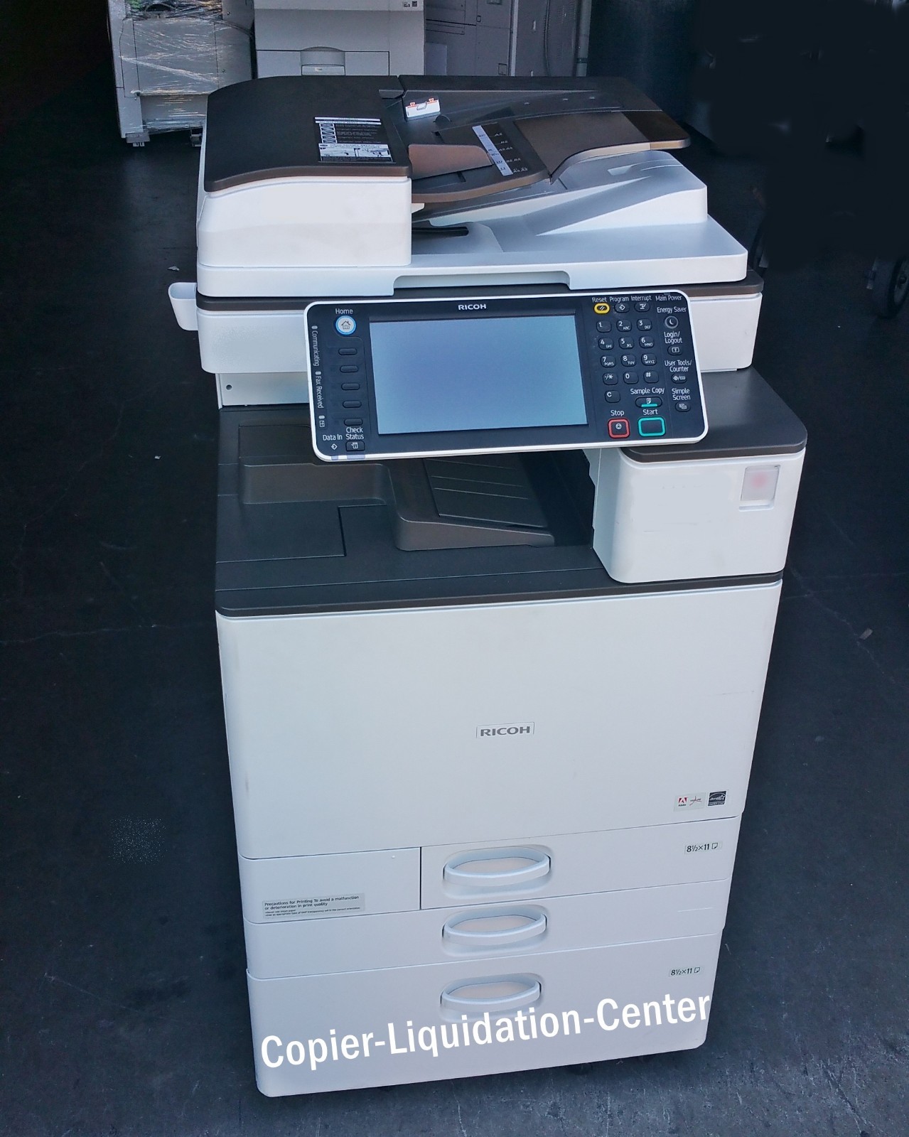 Ricoh MP C3003 MPC3003 Color Network Copier Print Fax Scan to Email 30 ...