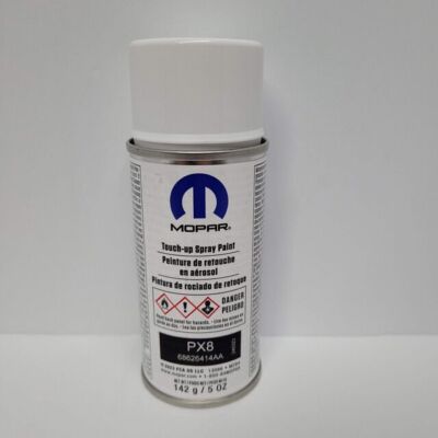 Mopar 5oz Spray Paint PX8 Gloss Pitch Black C/C | 68626414AA | OE | 1 ...
