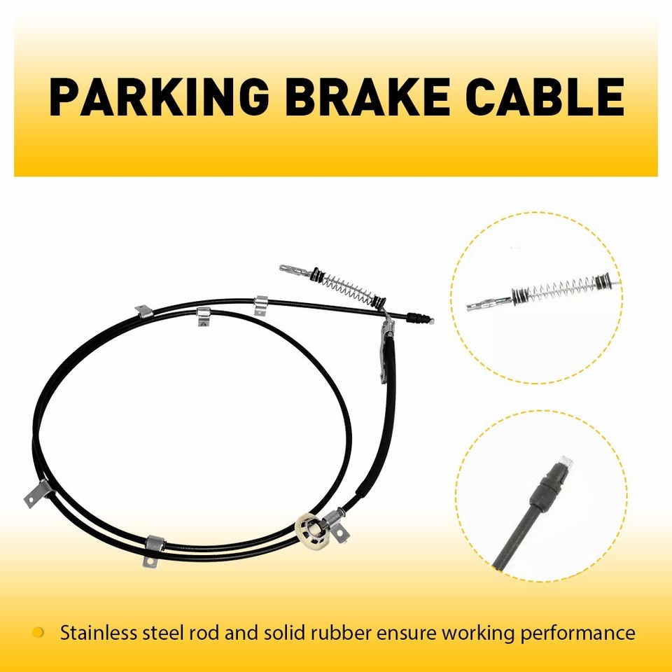 2X Parking Brake Cable Fit 2011 2012 2013 14-2020 Jeep Grand Cherokee ...