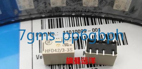 2 PCS NEW Hongfa 3VDC relay HFD42/3-3SR patch 8-pin 2A | eBay