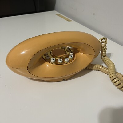 Vintage ATC Genie Phone Retro Telephone Space Age MCM 60's Push Button ...