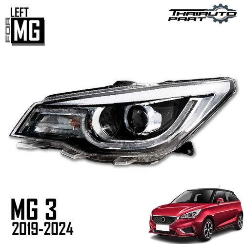 Fit MG3 Hatchback Facelift 2019-23 Headlight Front Lamp LED Light Clear ...