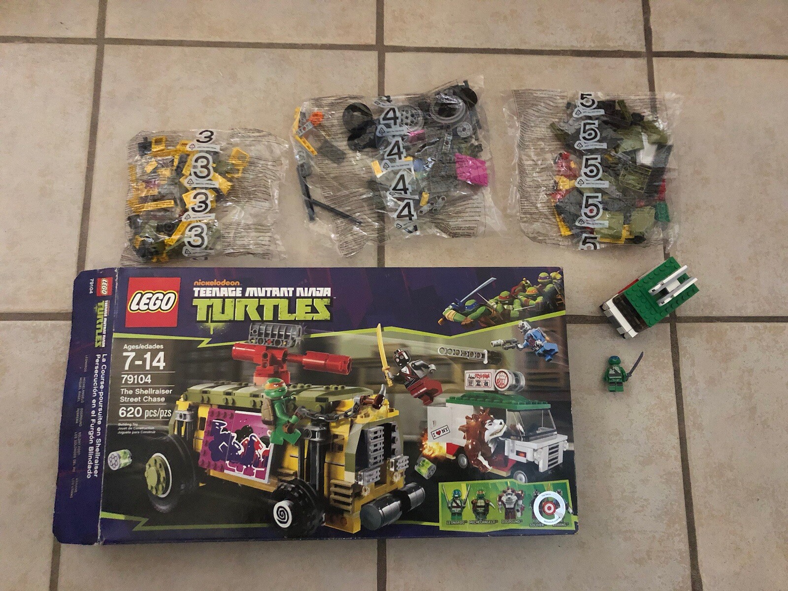 LEGO TMNT 79104 Shellraiser Street Chase Read Description | eBay