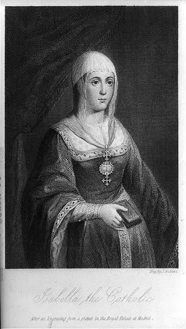 Queen Isabella Of Castile Black And White