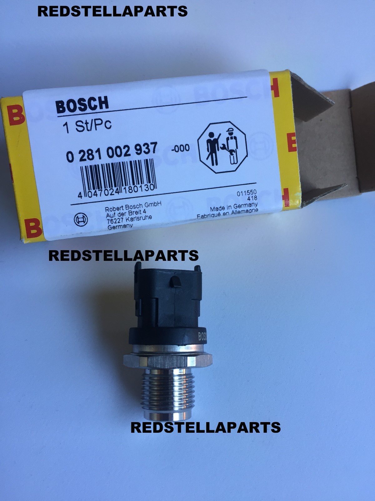 BOSCH FUEL PRESSURE SENSOR ALFA ROMEO GIULIETTA 2.0JTDM GT 1.9JTD MITO ...