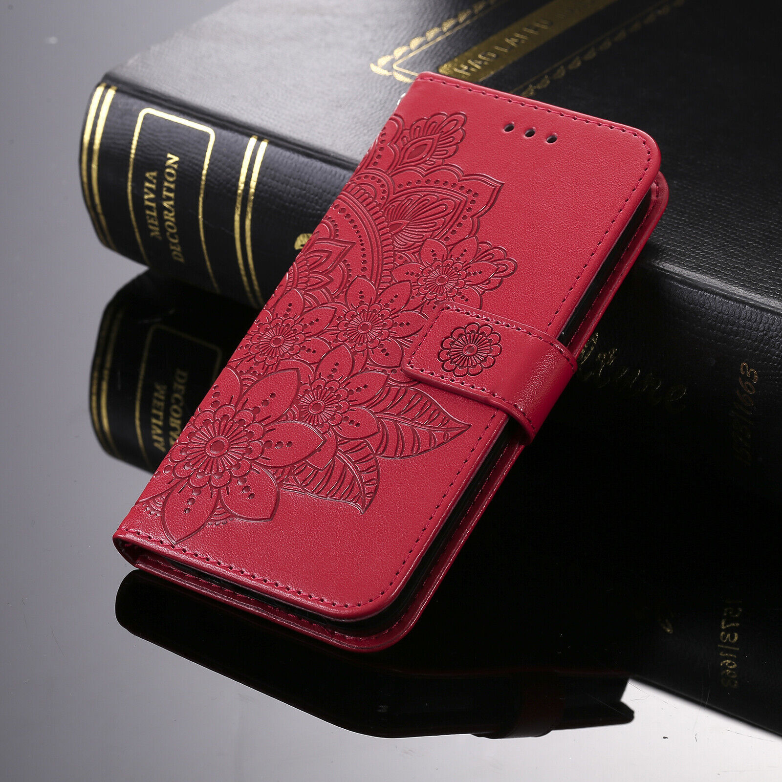 Flower Wallet Cover Case for Huawei Mate 60 Honor X6A X8 X6 Nova 10 11 ...