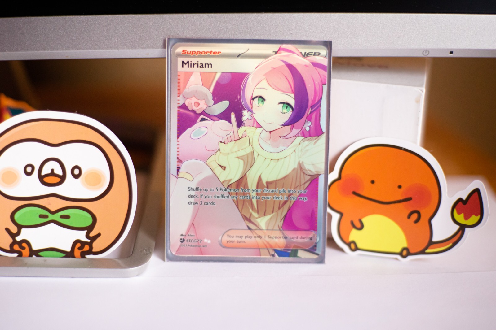 Miriam Trainer Goddess Story Girl Anime Waifu Holofoil Card | eBay