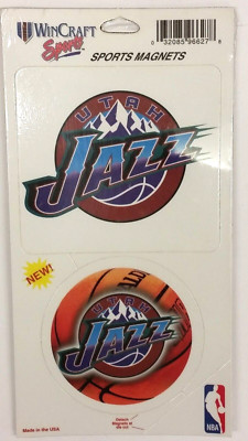 NBA Utah Jazz 2 Piece Magnet Set, NEW | eBay