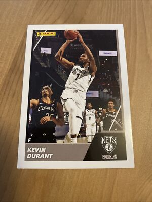 2021-22 Panini Sticker & Card Collection Keven Durant Card #1 Brooklyn ...