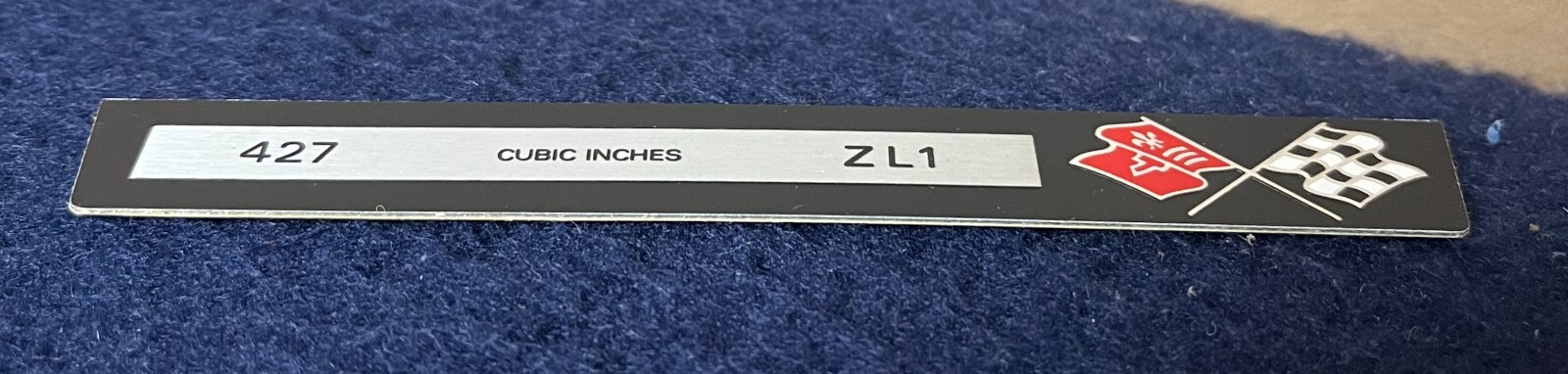 Corvette center console data plate - 1969 427 ZL-1 NOS GM# 3958746 | eBay