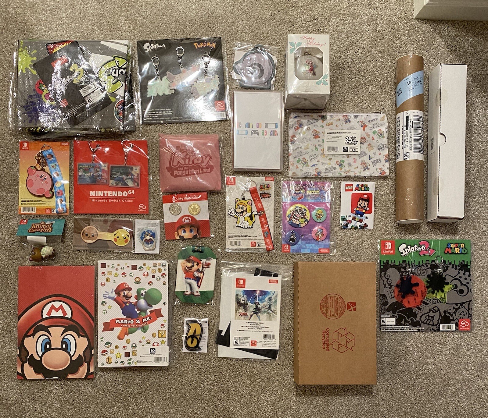 My Nintendo Physical Rewards Bundle (Lot of 25 Items) INCLUDES RARE ...