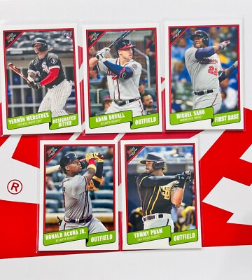 2021 Topps Future Stars Club November Miguel Sano, Ronald Acuna, Adam ...