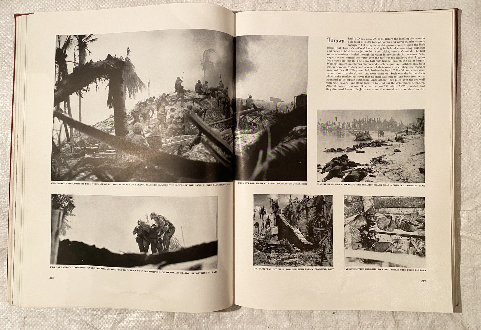 LIFE'S PICTURE HISTORY OF WORLD WAR II HARD COVER BOOK - 1950 - 1st ...