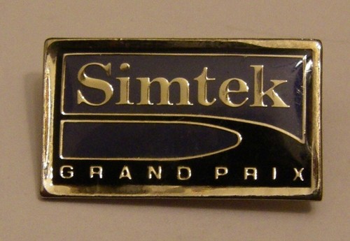 SIMTEK GRAND PRIX F1 FORMULE 1 FORMULA ONE brooch pin | eBay