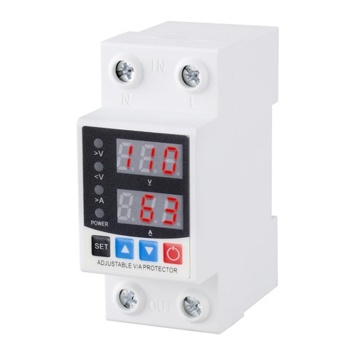 Smart Circuit Breaker with Energy Monitoring, Adjustable Voltage and ...
