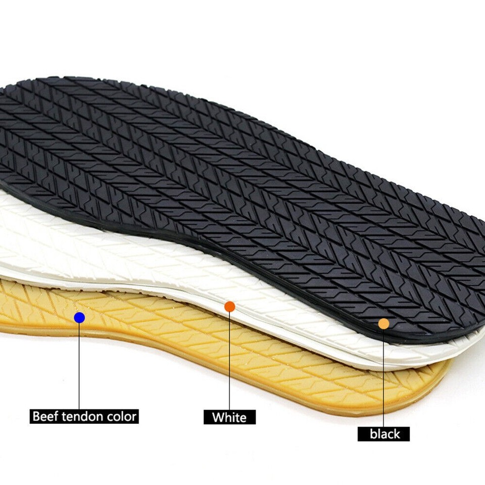 Quality Rubber Stick on Soles Heal Anti-Slip Wearable Grip Shoes Repair ...