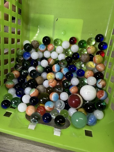 Lot Of 150 +- Vintage Marbles 2 Pounds 4 Ounces | eBay