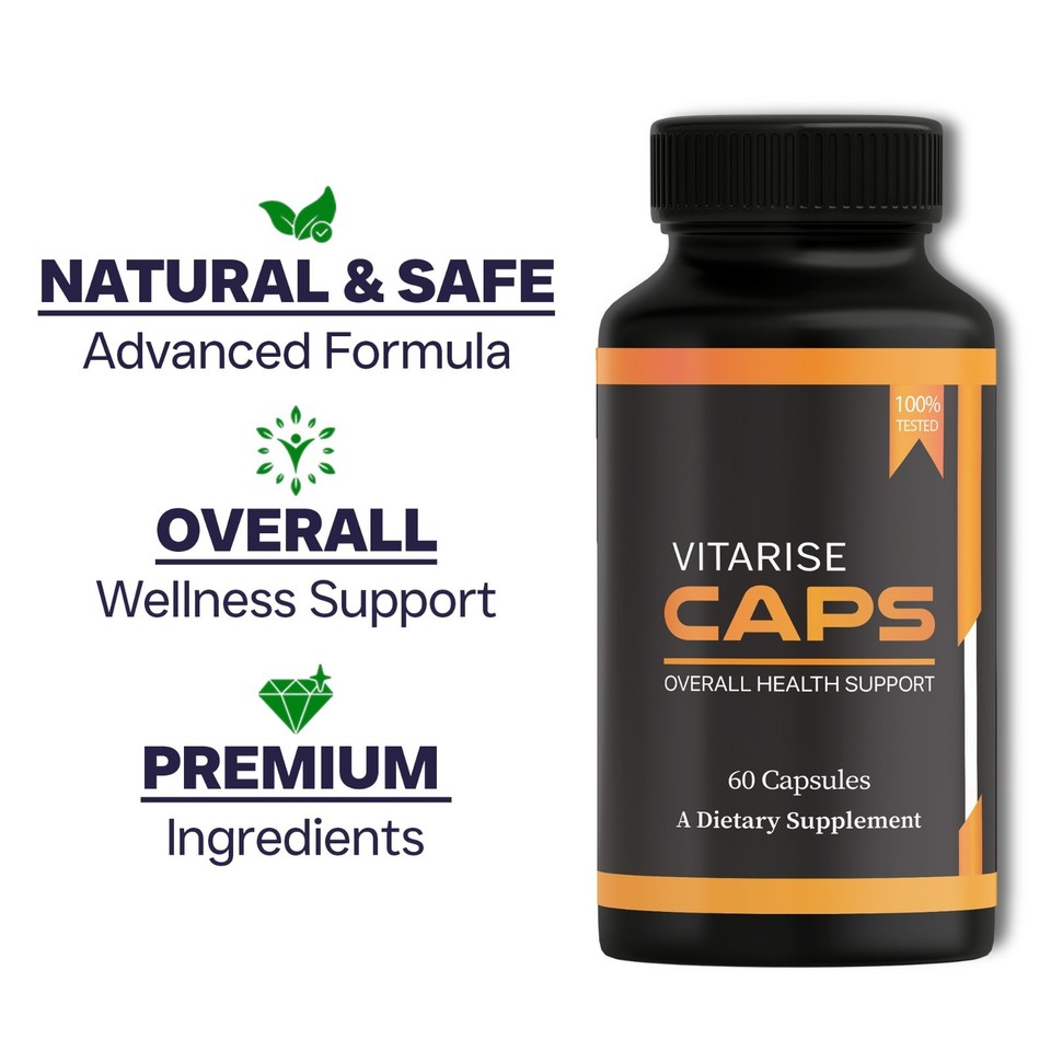 (6 Pack) VitaRise Caps, Vita Rise Overall Health Support Pills | eBay