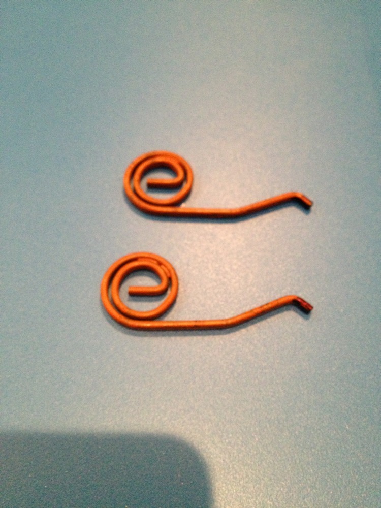 1940 1939 1938 Ford Door Lock Latch Repair Springs Car 38 39 40 LOWER ...