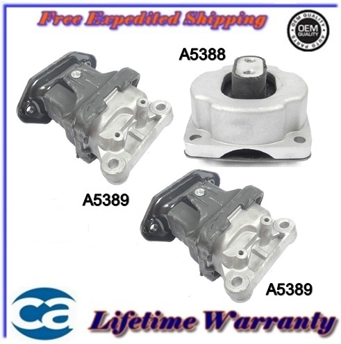 Engine Motor Mounts & AUTO Trans. Mount 3Pcs Set for Chrysler 300 05-10 ...