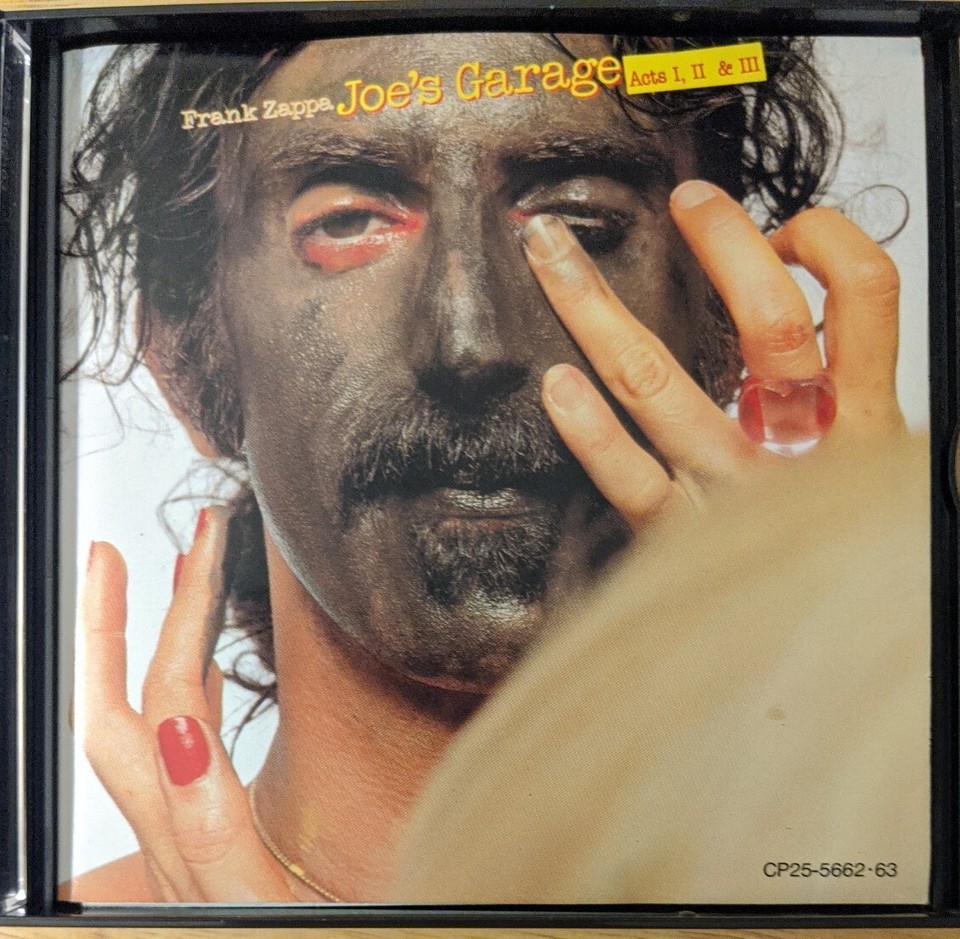 Frank Zappa – Joe's Garage Acts I, II & III EMI CP25-5662 Japan OBI CD ...