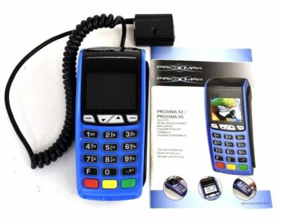 Proxima X5 Credit Card Terminal w/ Manual w/ EMV/Chip Reader Retail | eBay