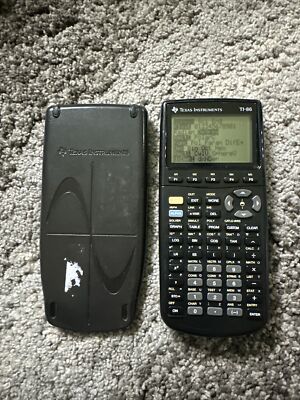 Texas Instruments TI-86 Graphing Calculator w/ Cover tested working new ...