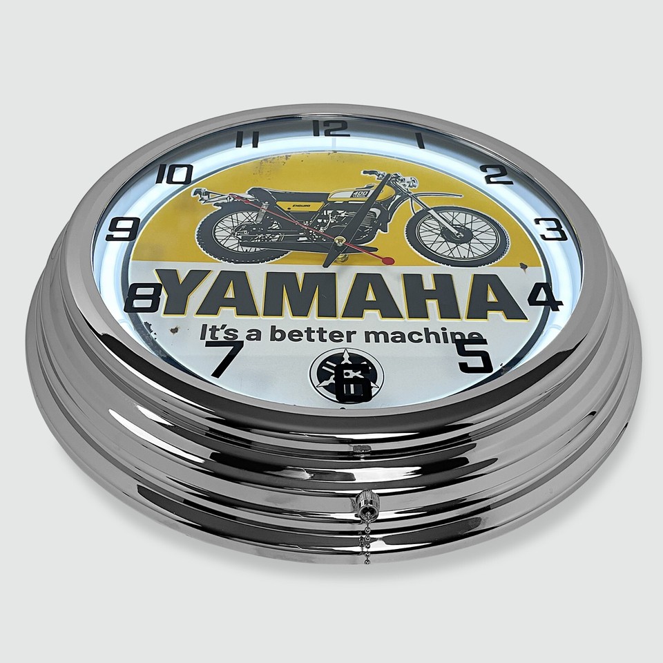 18" Yamaha 400 Enduro It's A Better Machine Metal Sign Designed White ...