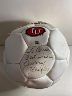 Jerry Yeagley Signed Indiana University Adidas Soccer Ball IU Hoosiers ...