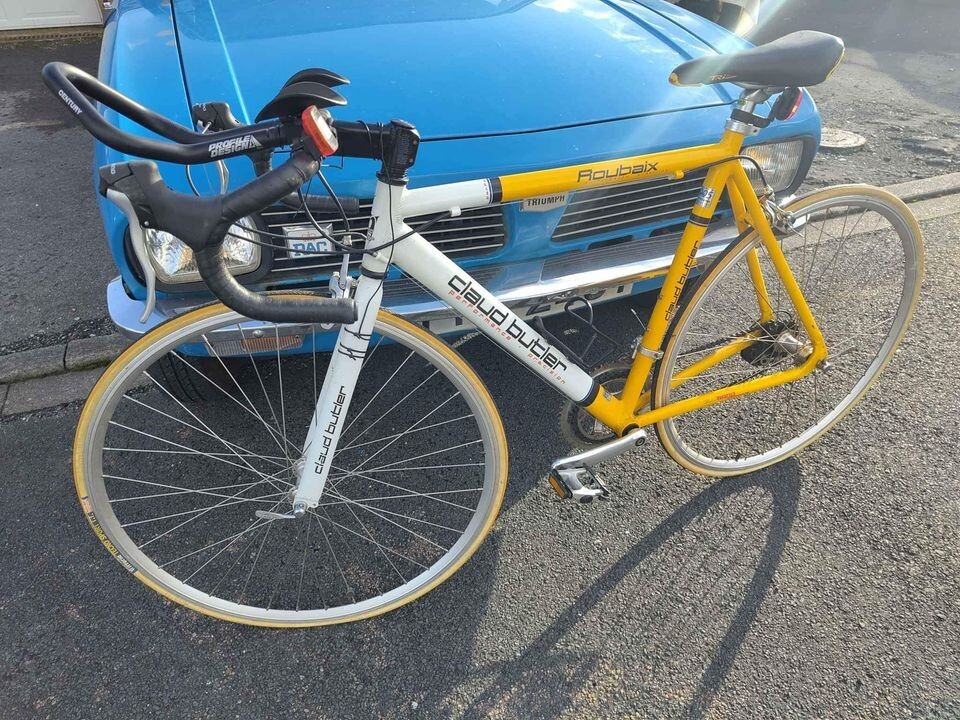 Yellow Aluminium Frame Claud Butler Bicycle For Sale | eBay