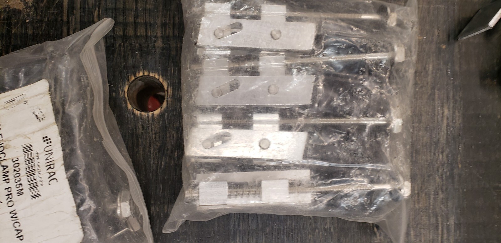 (Lot of 11) UniRac Solar Mount End Clamps with Caps 302035M | eBay