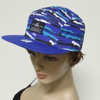 Striped Baseball Cap Multi Color Flat Bill Fashion Hip Hop Hat Fashion ...