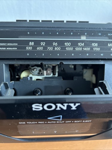 Sony CFS-201 Cassette- Recorder AM/FM Boombox w/Power Cord | eBay