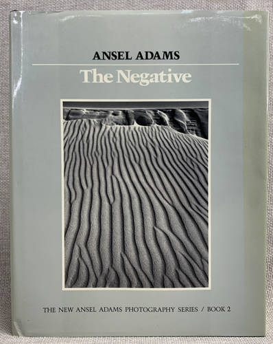 Ansel Adams SIGNED The Negative (1981) 1st Edition HCDJ Photography | eBay