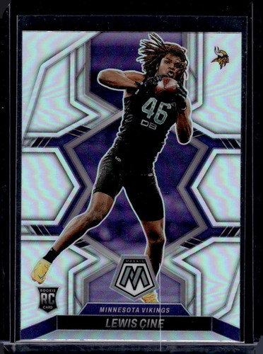 2022 Panini Mosaic Lewis Cine RC Silver #379 Minnesota Vikings | eBay