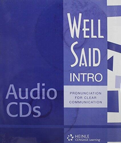 Well Said Intro: Pronunciation for Clear Communication - CD-ROM - VERY ...