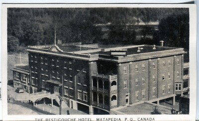Canada Matapedia QC - Restigouche Hotel 1947 real photo postcard | eBay