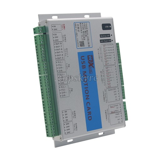 3 Axis USB Mach4 CNC Motion Control Card Breakout Board for Machine ...