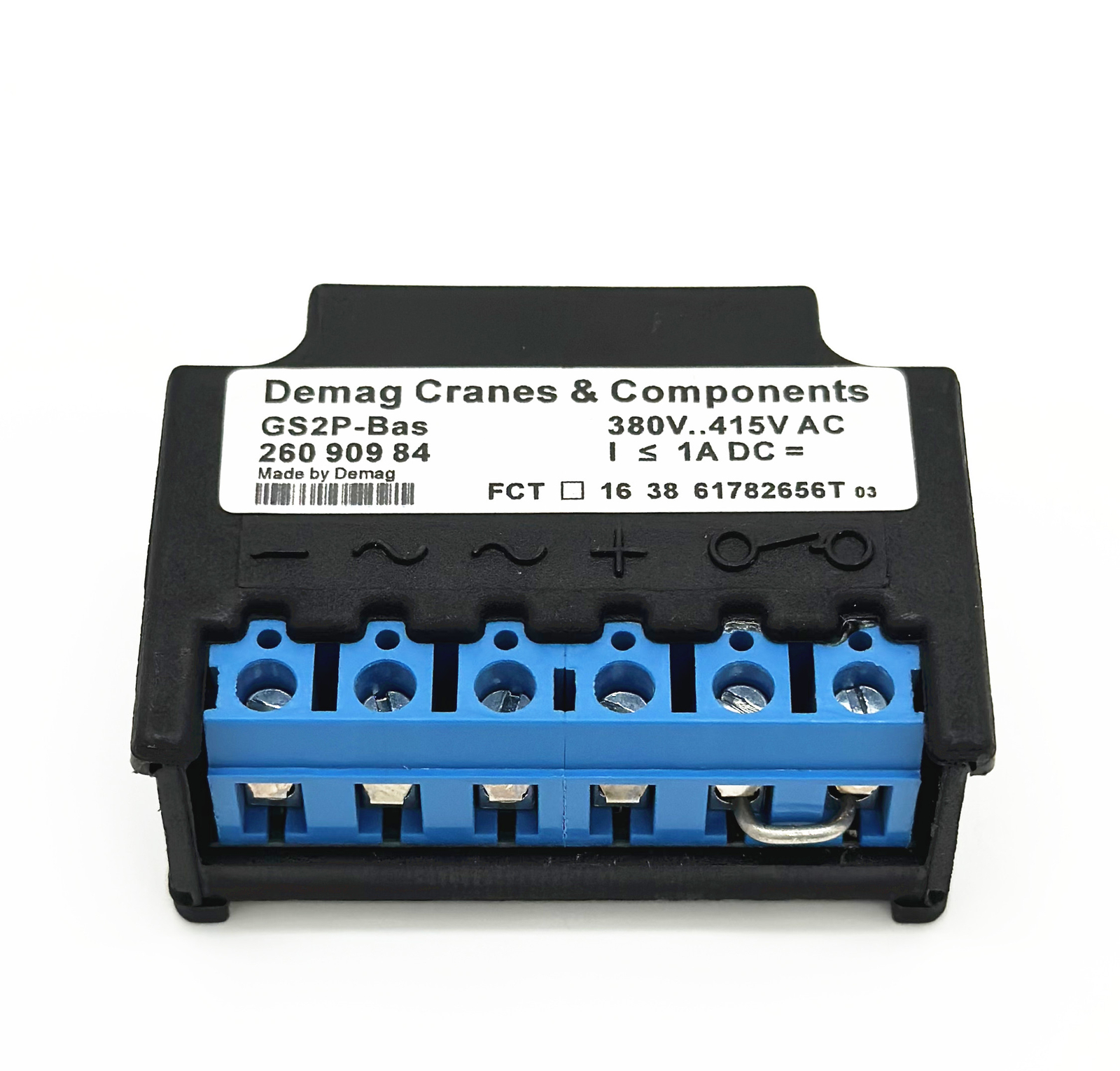 Replace DEMAG GS2P-BAS 26090984 380-415V 1A Motor Brake Rectifier Power ...