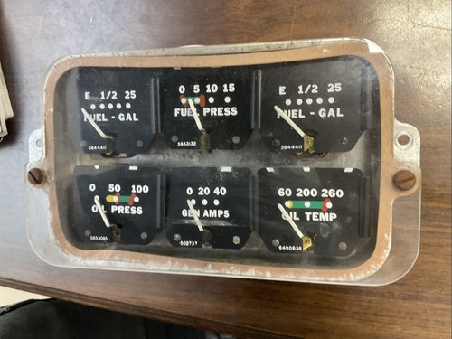 Piper Cherokee 140 Instrument Cluster Assy P/N 63922-02 for sale online ...