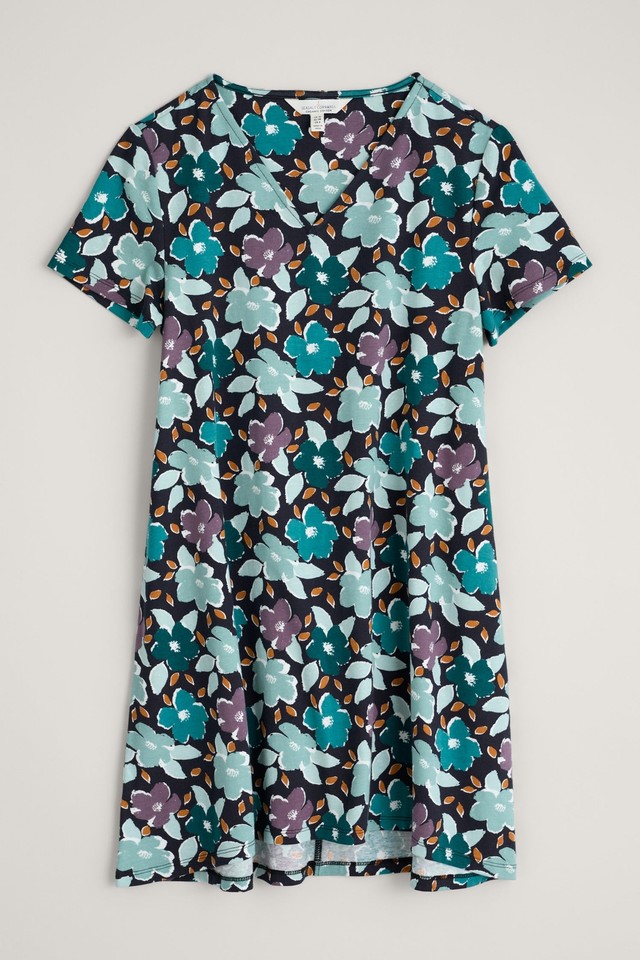 Seasalt Women's Tunic - black Field Guide V-neck Tunic - Regular ...