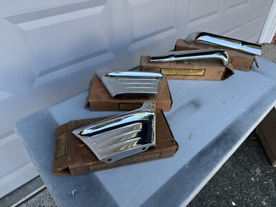 1956 Chevrolet Front Fender & Hood Bar Extensions - NOS | eBay