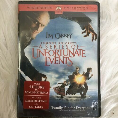 Lemony Snickets A Series of Unfortunate Events (DVD 2005 Widescreen ...