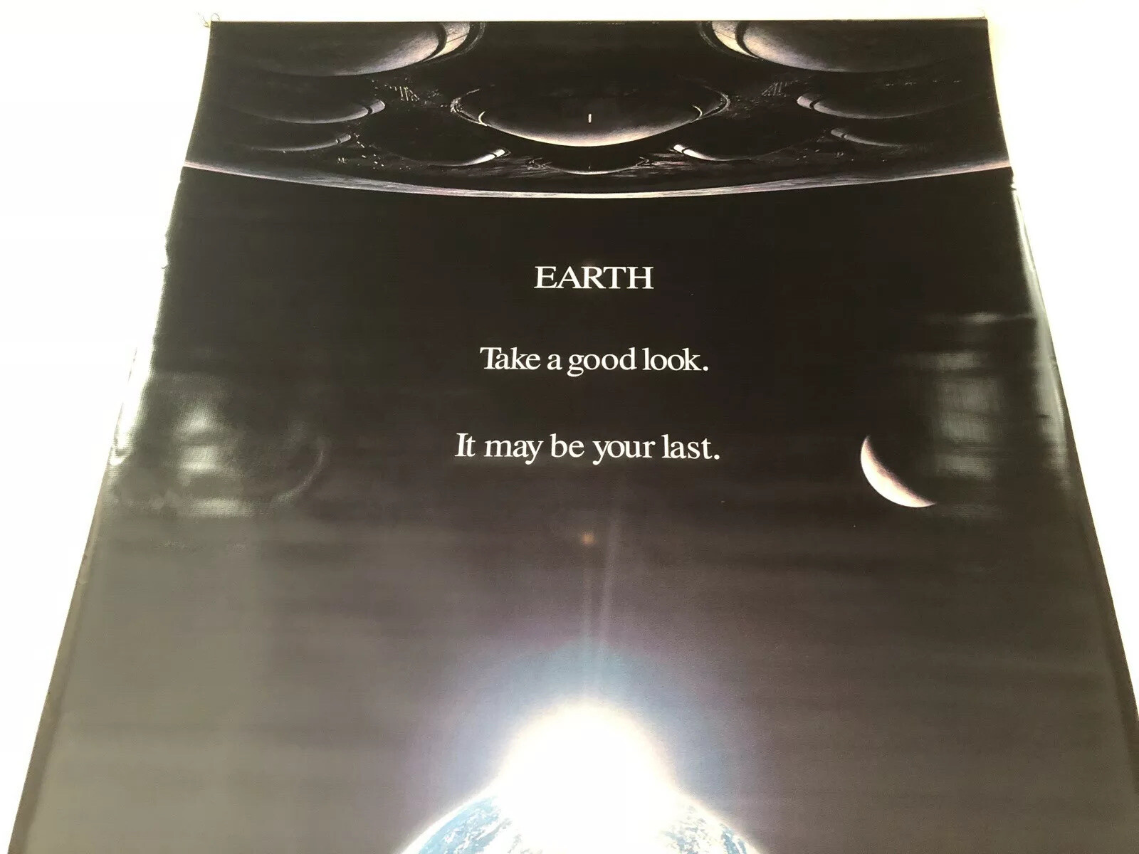 VTG'96 68" x 47" Independence Day ID4 Bus Shelter Double Side Vinyl ...